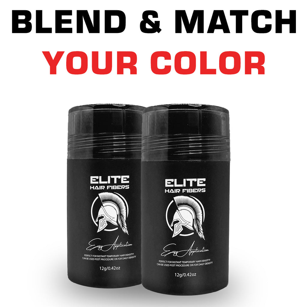 Elite Hair Fibers - Color Match Bundle